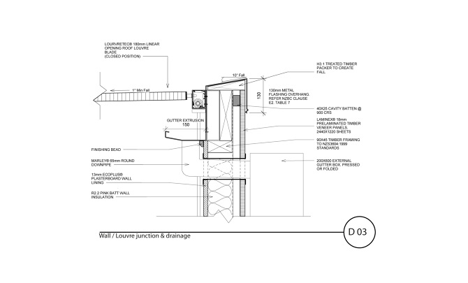 Construction Details - J.Keats Architecture