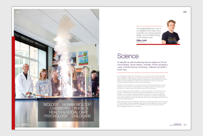 Highcliffe School - Richard Evans - Creative Designer