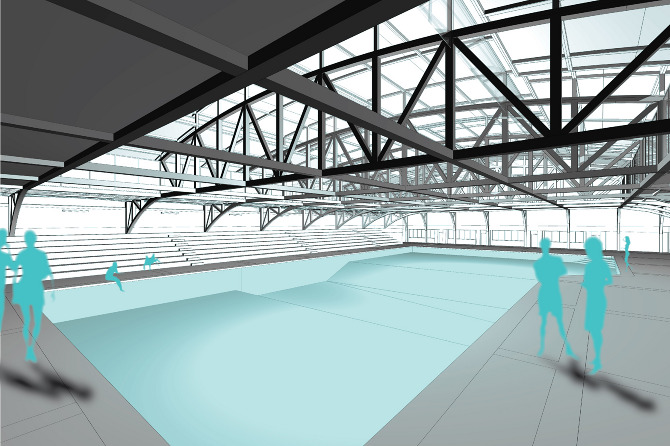 Aquatic Center Roof Expansion - tslsprojects