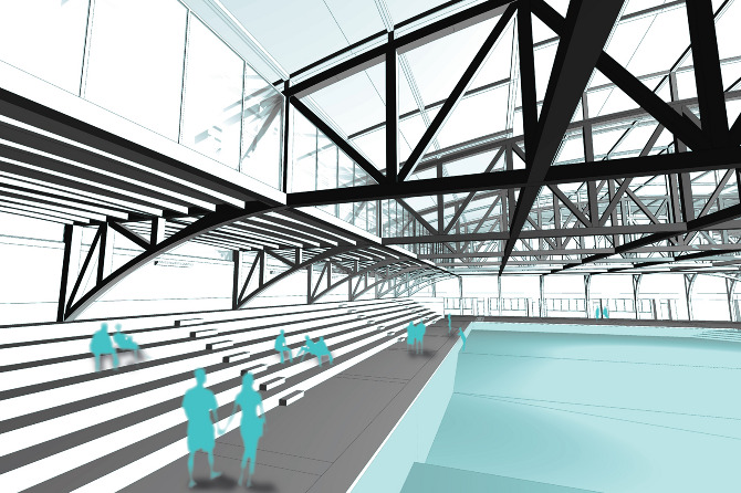 Aquatic Center Roof Expansion - tslsprojects