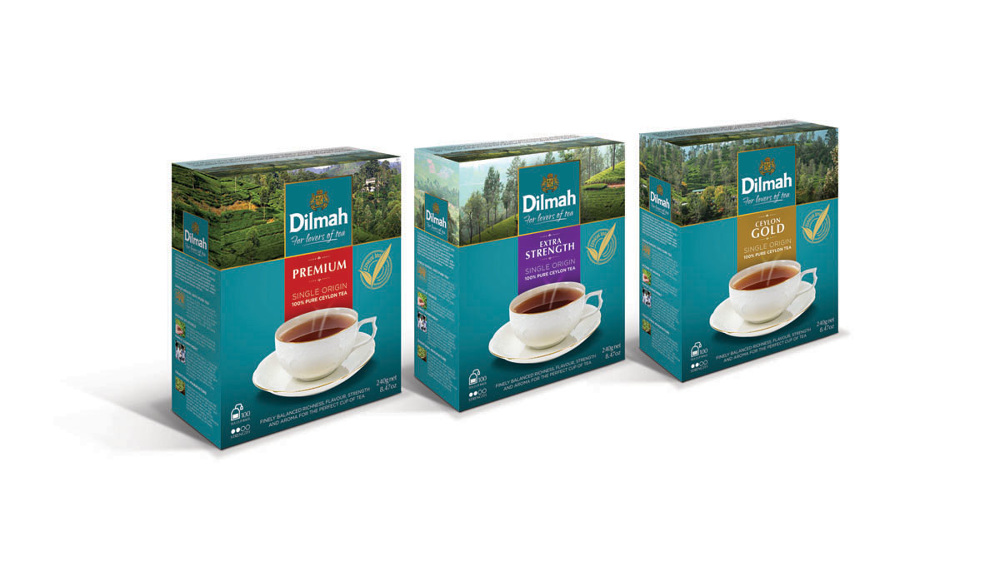 Dilmah packaging - Jarrod Porter : Visual Services