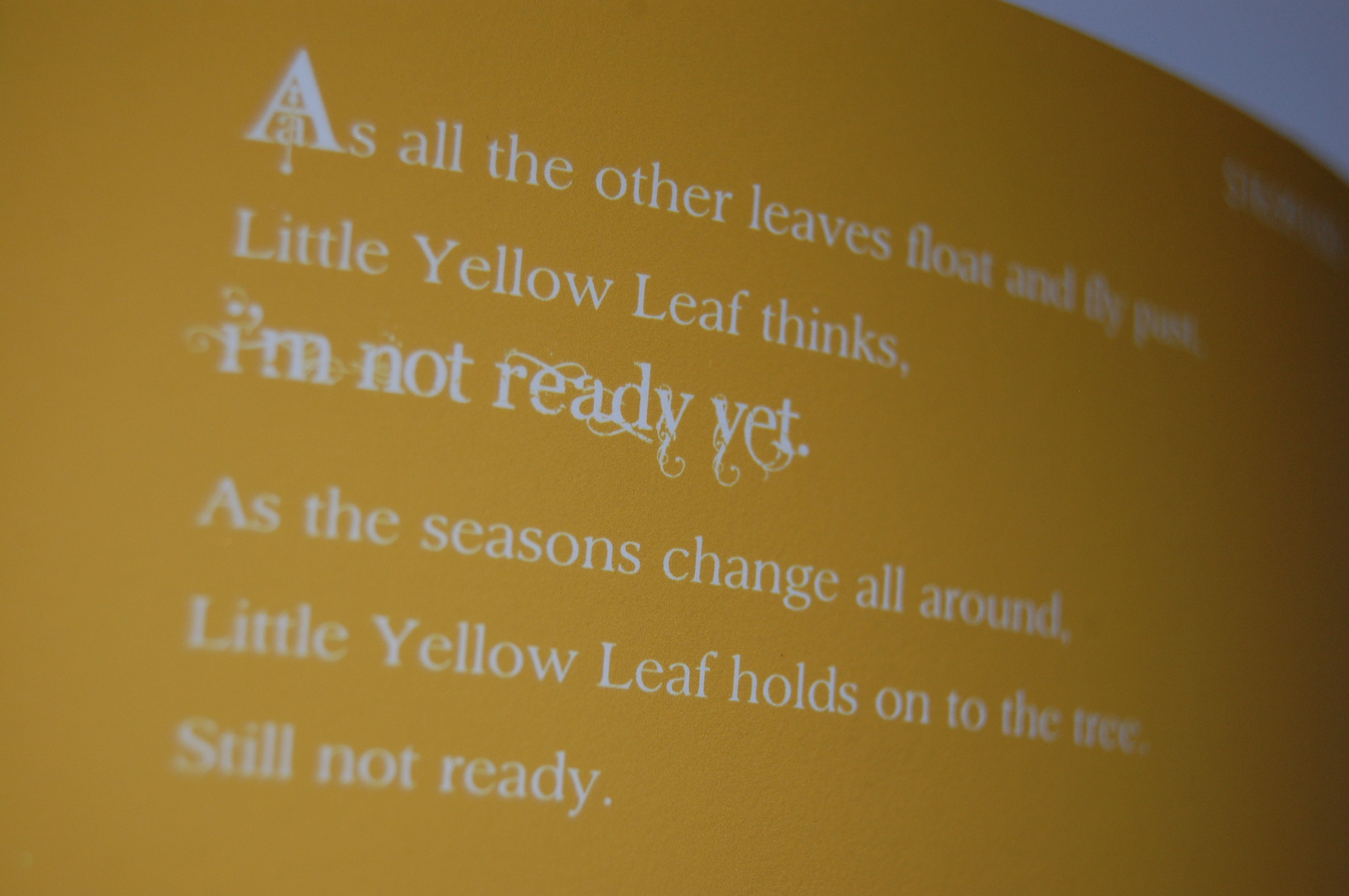 Book Design | The Little Yellow Leaf - Erica Miller Portfolio