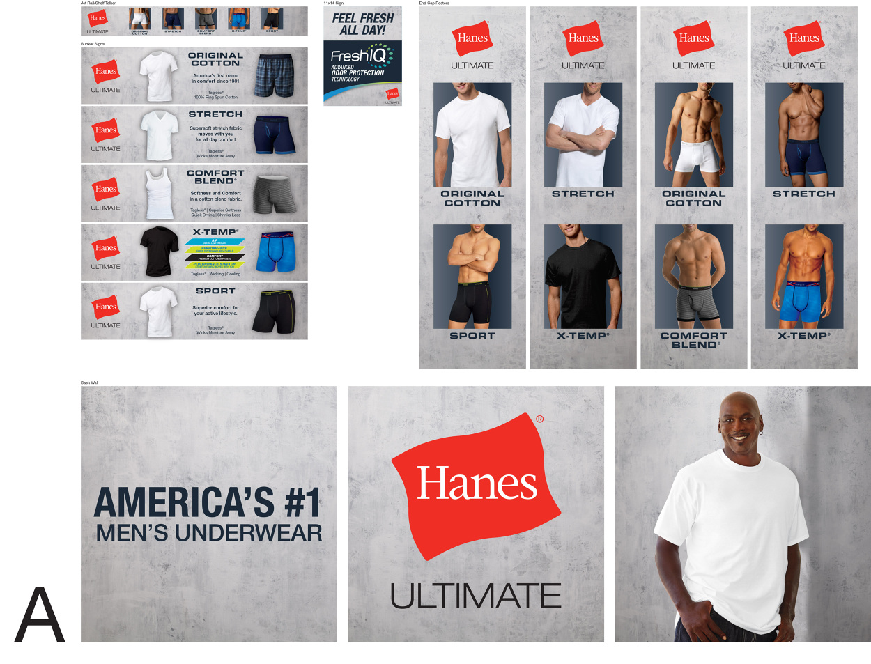 Hanes Ultimate for Kohl's Point of Sale Concept - Grace Kooken ...