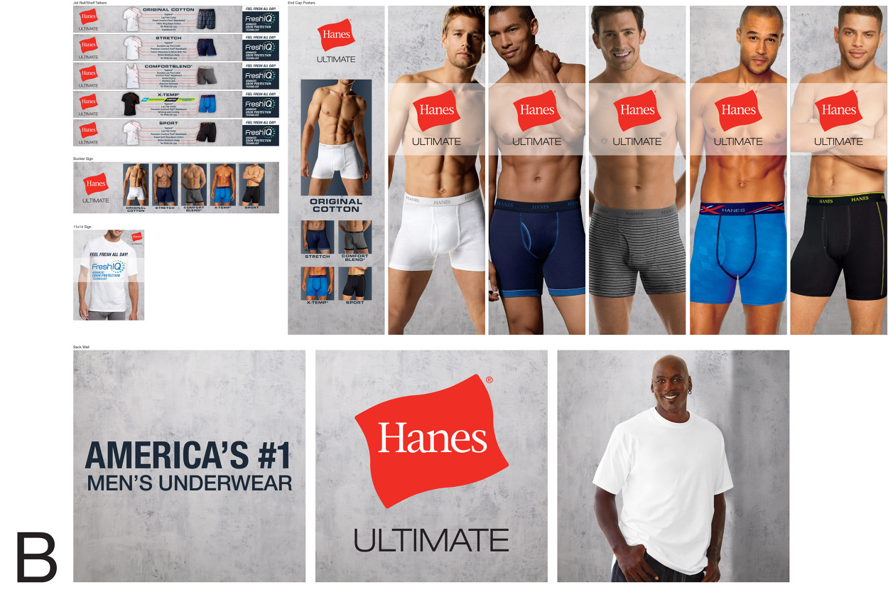 Hanes Ultimate for Kohl's Point of Sale Concept - Grace Kooken ...