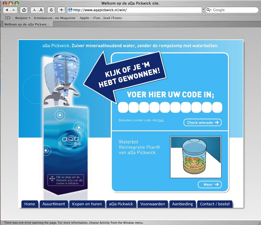 Waterbollen Reïntegratie Plan - JOOST JAGER Strategisch Creatief & Copywriter