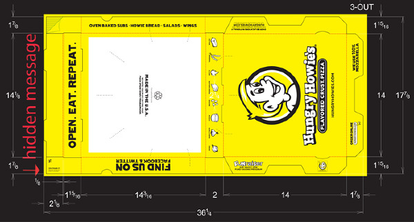 HUNGRY HOWIE'S PIZZA - monique prieur