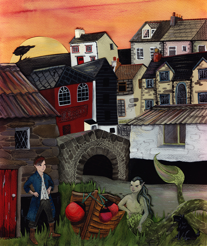 "Mermaid morning" - Bex Bourne Illustration