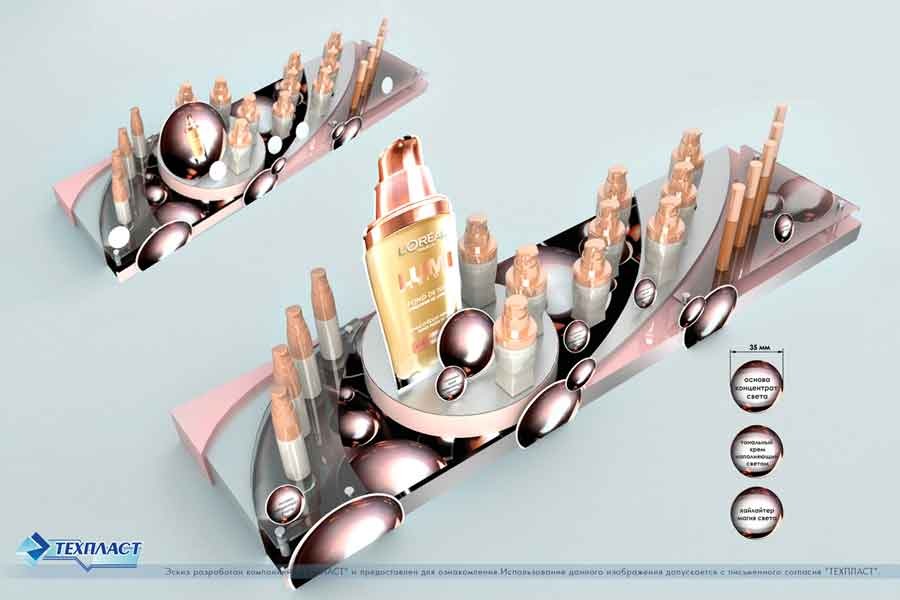 POSM. Cosmetics - chicoriso