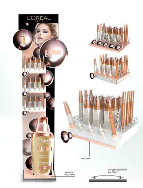 POSM. Cosmetics - chicoriso