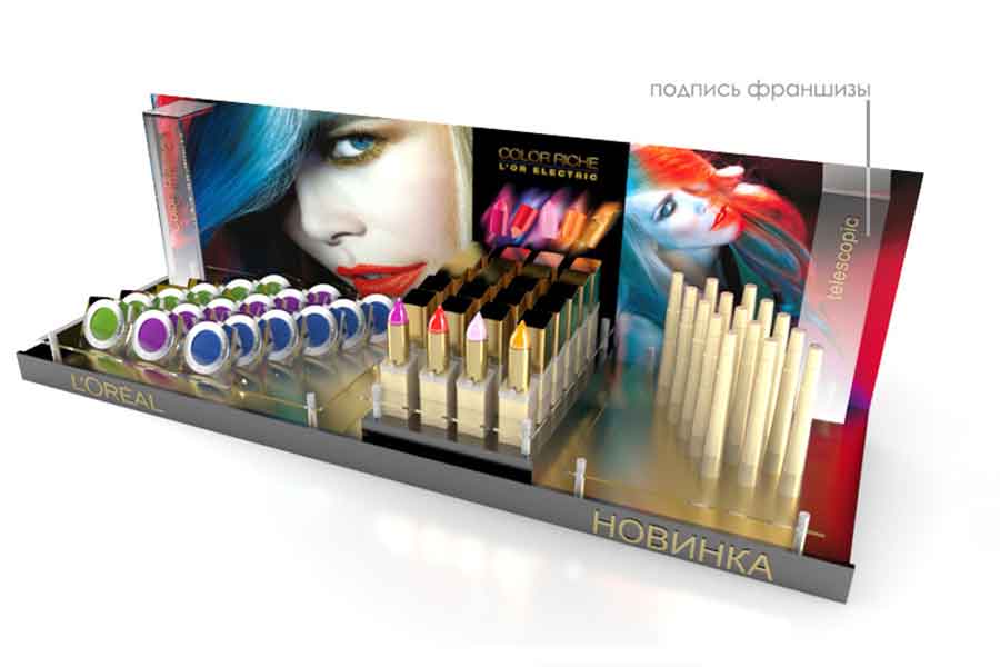 POSM. Cosmetics - chicoriso