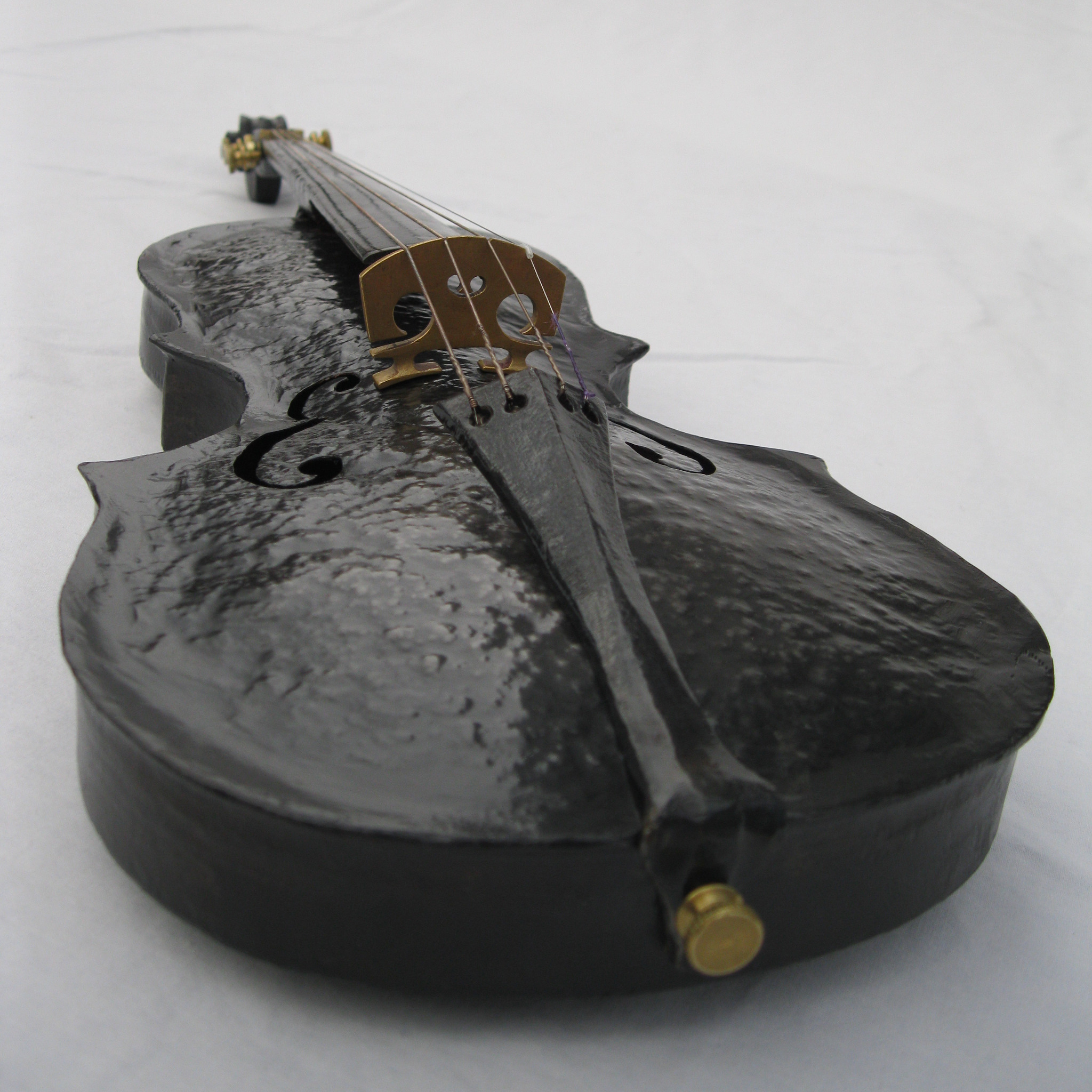 Steel & Brass Violin - Ben Duarte Build/Design