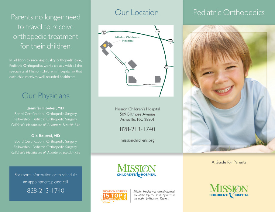 Pediatric Clinic Brochures