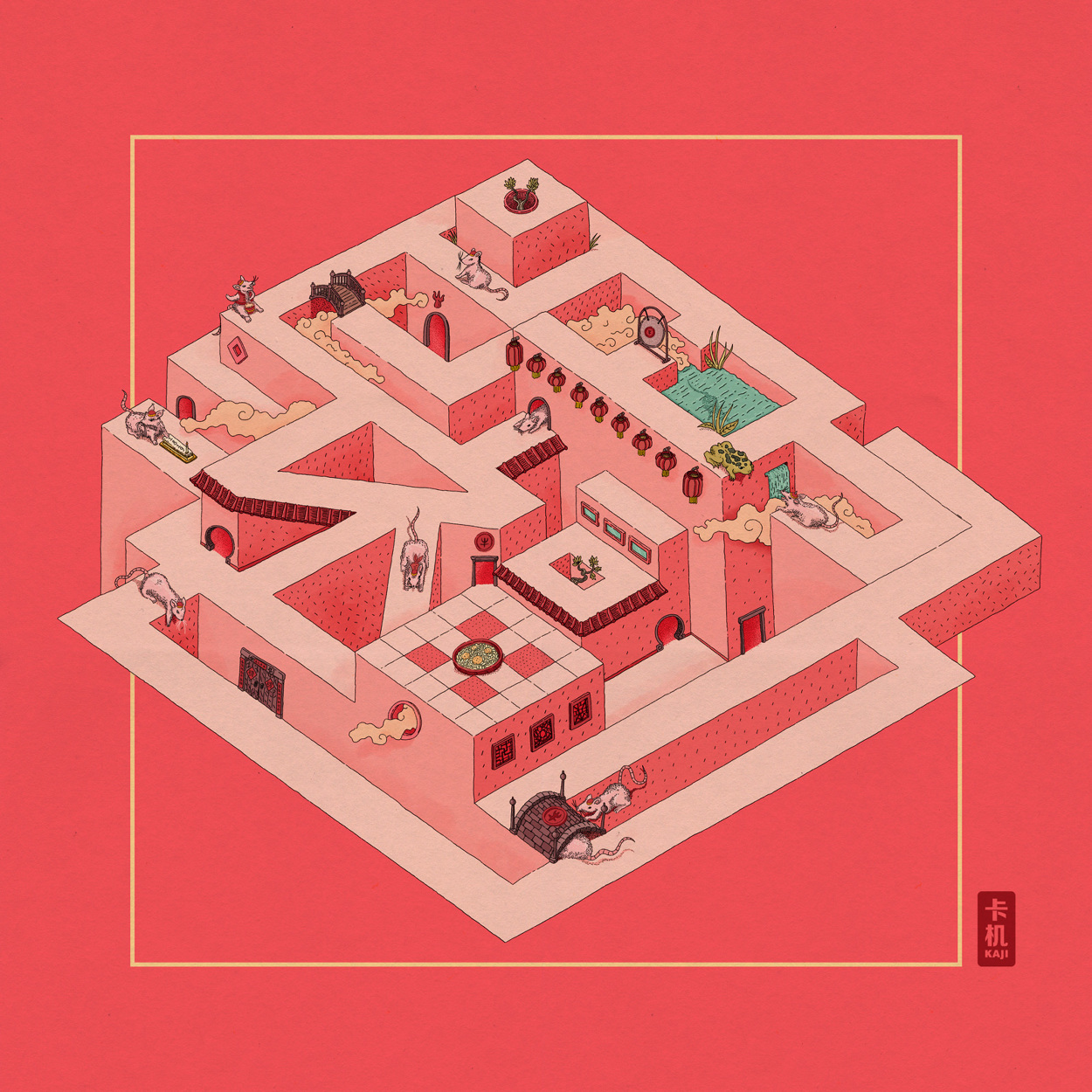 Year of the Rat - Kaji | Visionary Artworks & AI Art Experiments ...