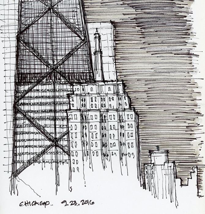 CHICAGO SKETCHES - MAParch