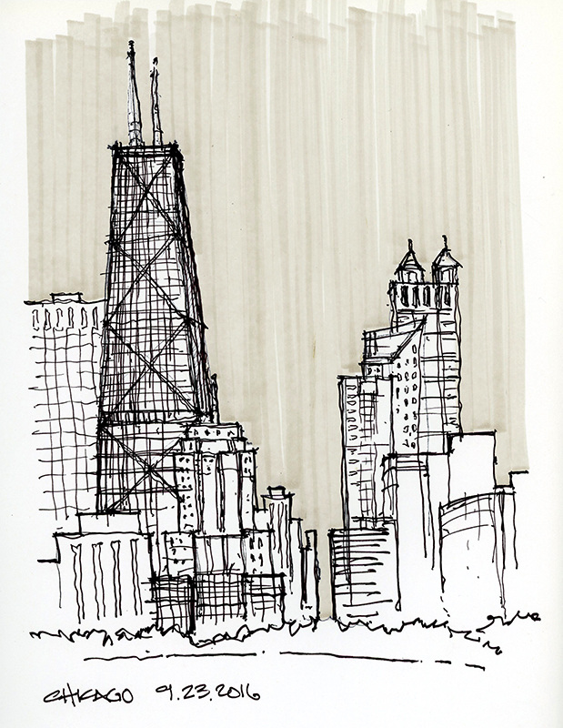 CHICAGO SKETCHES - MAParch