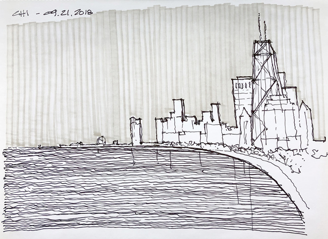 CHICAGO SKETCHES - MAParch