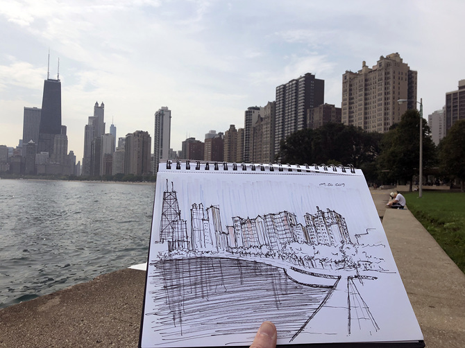 CHICAGO SKETCHES - MAParch