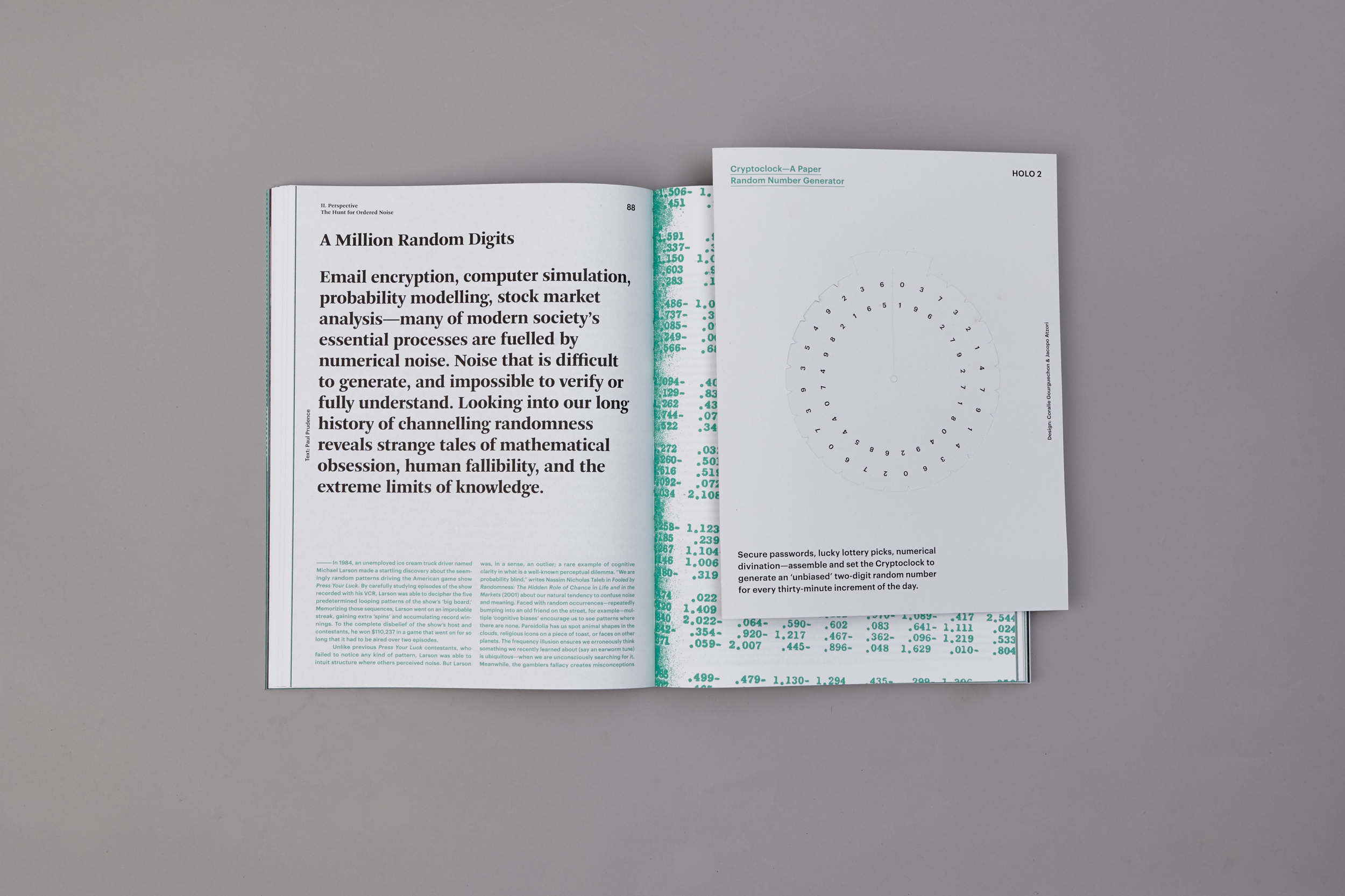 Paper Random Number Generator - Coralie Gourguechon