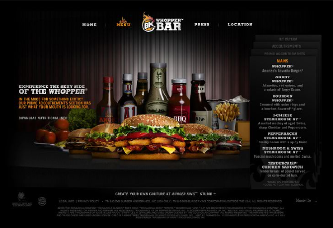 Burger King - Whopper Bar - Anna Kate