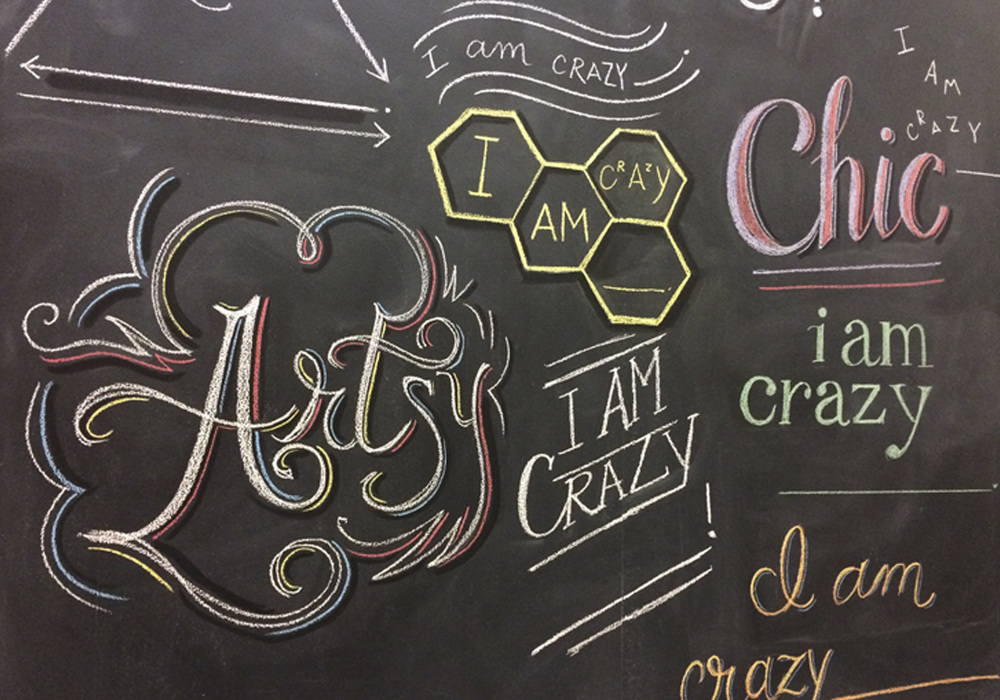 Type by Trish - chalk art, hand lettering and design