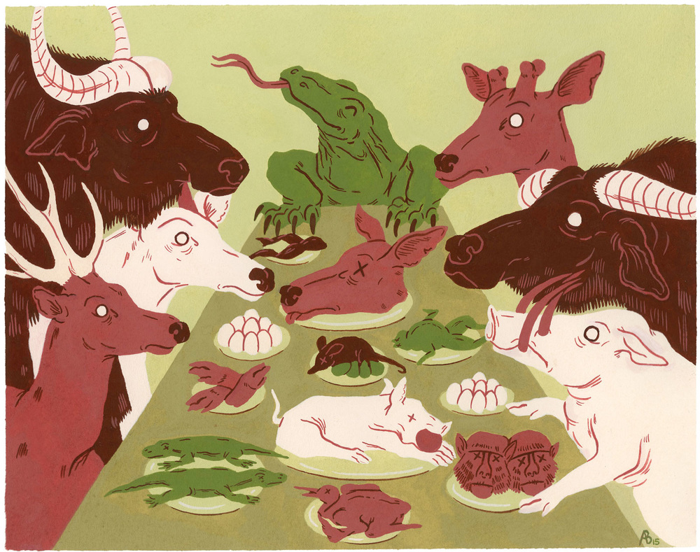 The Last Supper - Alexandra Beguez : Illustration & Comics