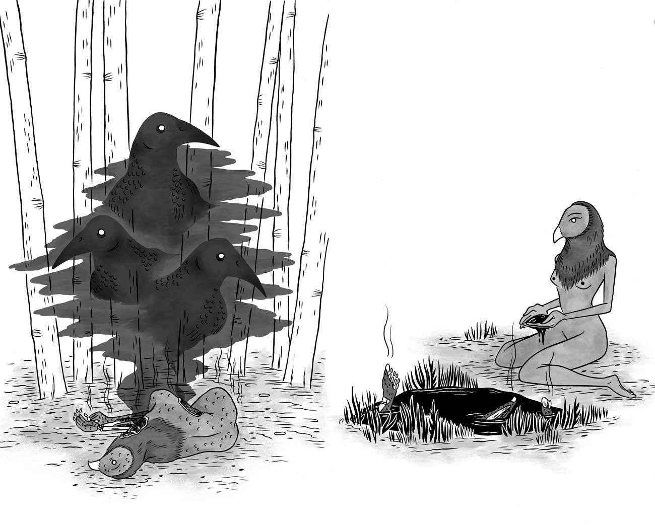 Miasma - Alexandra Beguez : Illustration & Comics