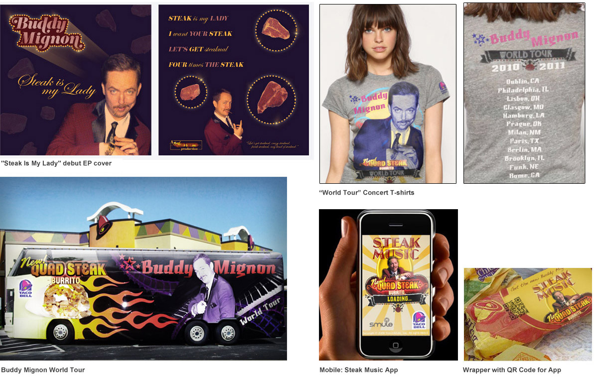 Taco Bell Buddy Mignon Campaign - Brian Engleman