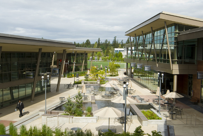 Campus de Microsoft en Redmond (Seattle, EEUU) - www.danielmendez.es