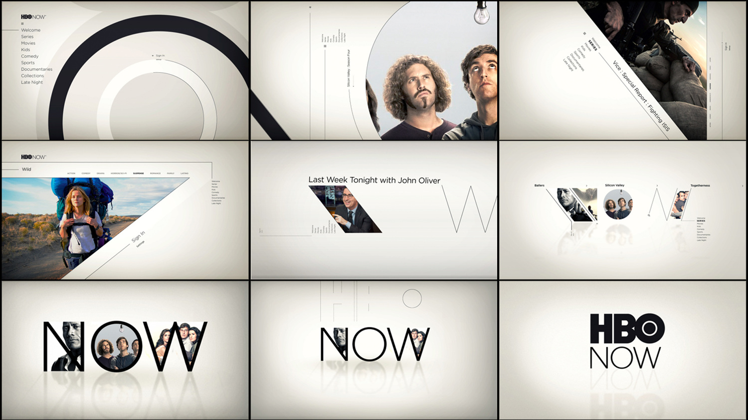 HBO NOW Branding - Greg Herman | Motion Design Archives