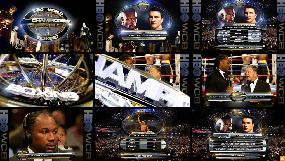 HBO Boxing : Rebrand : WCB, PPV - Greg Herman | Motion Design Archives