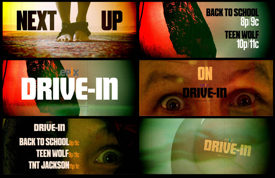 EPIX "Drive-In" : Launch - Greg Herman | Motion Design Archives