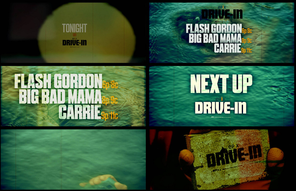 EPIX "Drive-In" : Launch - Greg Herman | Motion Design Archives