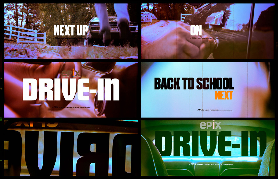EPIX "Drive-In" : Launch - Greg Herman | Motion Design Archives
