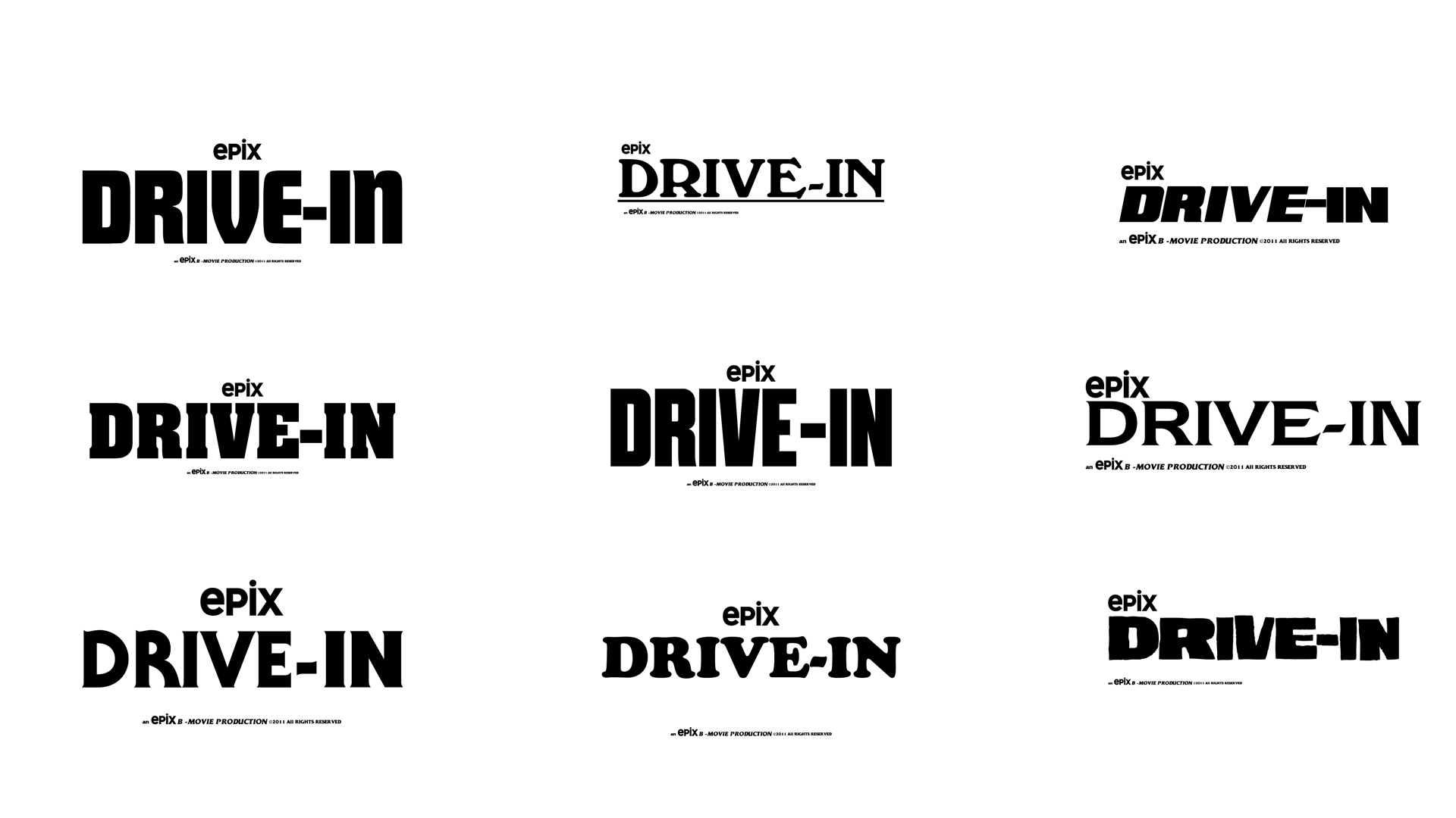 EPIX "Drive-In" : Launch - Greg Herman | Motion Design Archives