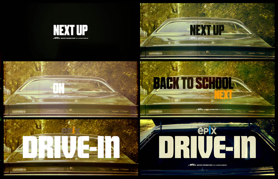 EPIX "Drive-In" : Launch - Greg Herman | Motion Design Archives
