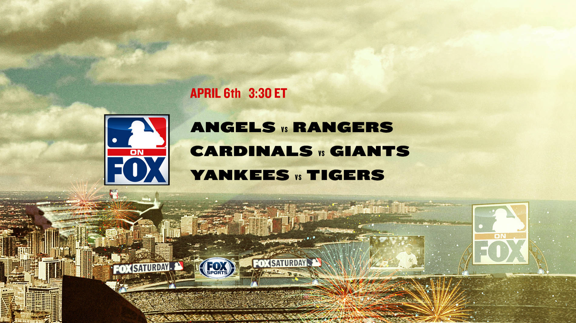 MLB on FOX 2013 Stadium - Greg Herman | Motion Design Archives