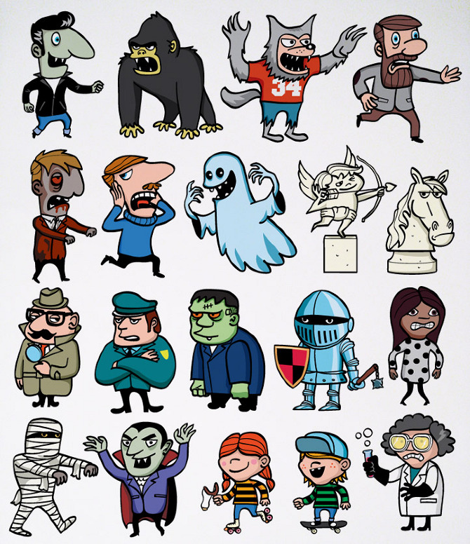 CHARACTER DESIGN - Andreas Olofsson Illustration & Graphic Design