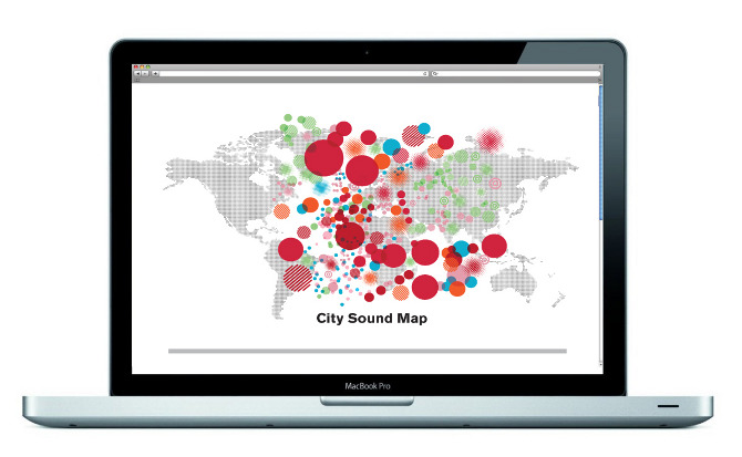City Sound Map - silvia giulianini