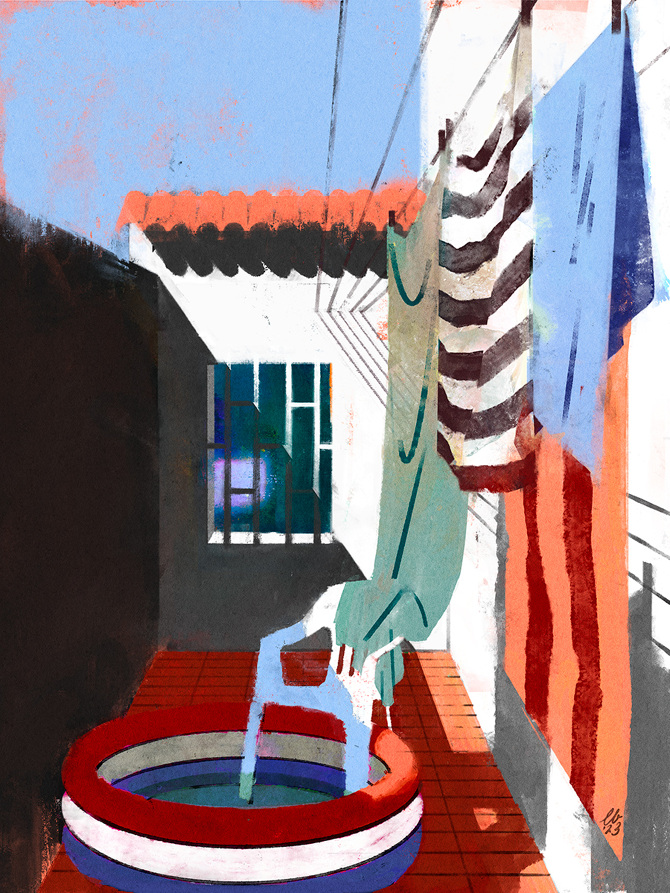 Spanish Idyll (VPRO cover art) - Leonie Bos