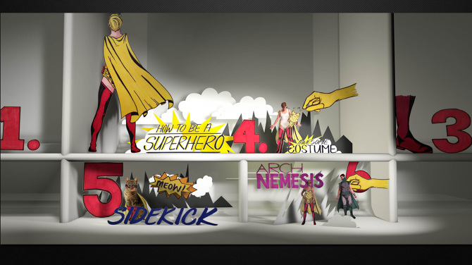 Boards: How to be a Superhero - Dominica Jordan Motion Design