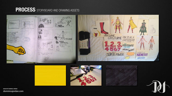 Boards: How to be a Superhero - Dominica Jordan Motion Design