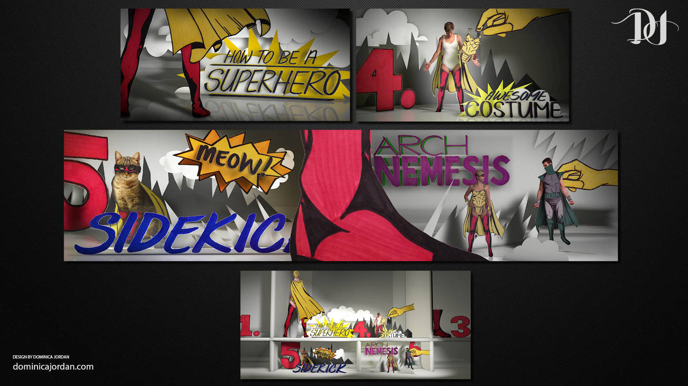 Boards: How to be a Superhero - Dominica Jordan Motion Design