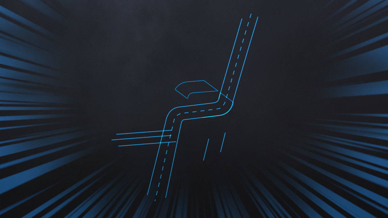 Milestone / ride 2 logo animation - colorsynth