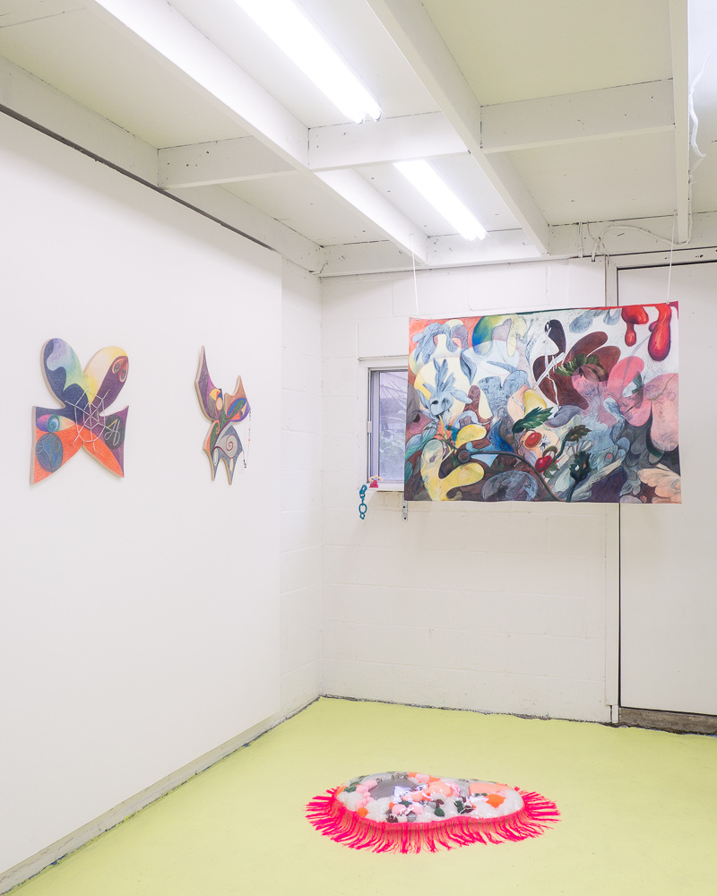 Exhibition: Staring Contest Through Fuchsia Membrane - Sarah Davidson