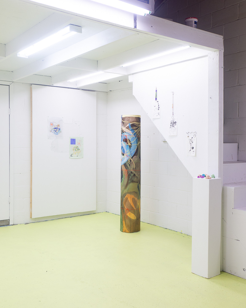 Exhibition: Staring Contest Through Fuchsia Membrane - Sarah Davidson