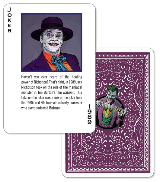 Joker Cards Timeline - Sean Kenny Graphic Design