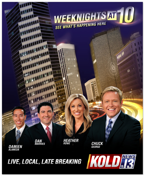 KOLD NEWS 13 Promotional Materials - Sean Kenny Graphic Design