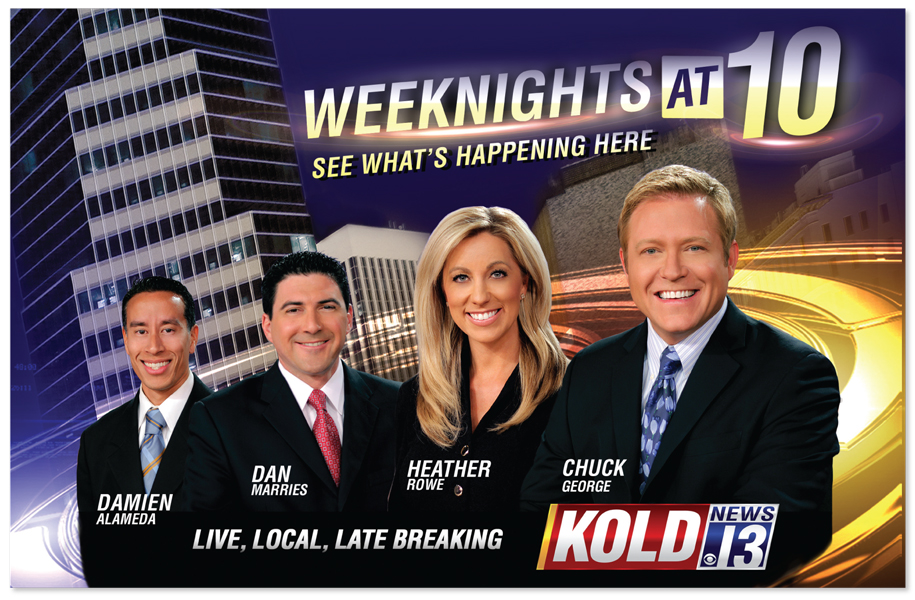KOLD NEWS 13 Promotional Materials - Sean Kenny Graphic Design