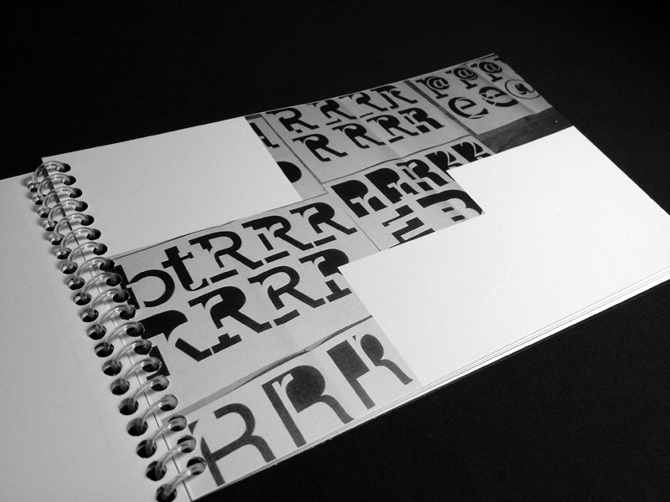 Combined Letterforms - BROOK GRFFIN | Art Director & Designer