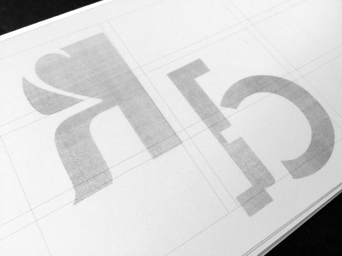 Combined Letterforms - BROOK GRFFIN | Art Director & Designer